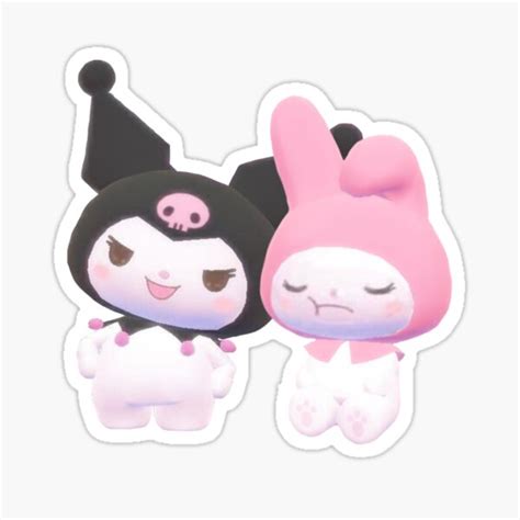 Kuromi Stickers Redbubble