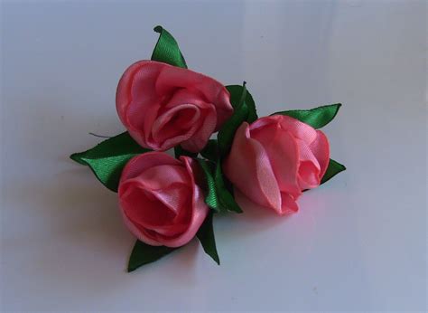 Como Fazer Rosa De Fita De Cetim
