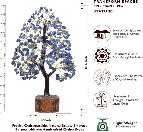 Árbol de lapislázuli árbol de piedras preciosas árbol bonsái