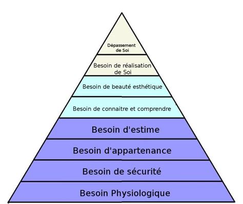 Les Huit Besoins Fondamentaux De Maslow Et Le Mod Le De D Veloppement