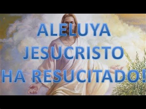 ALELUYA JESUCRISTO HA RESUCITADO YouTube