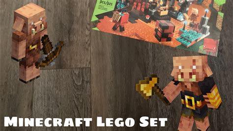 Minecraft Lego Piglin Set YouTube