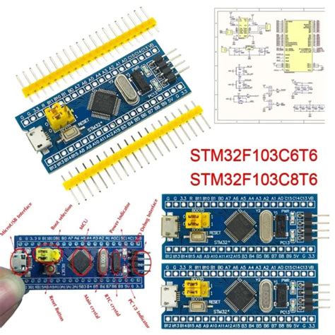 arduino arm stm32 stm32f103c8t6 development board system module stm32f103c6t6 eur 3 93 picclick fr