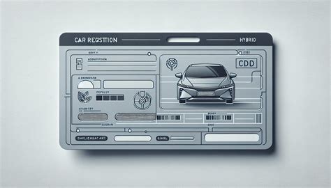 Comment Obtenir La Carte Grise D Une Voiture Hybride La Voiture