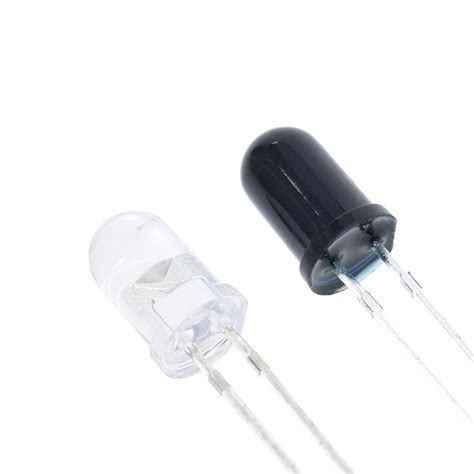 5mm 940nm LEDs Infrared Emitter IR Receiver Diode Diodes 301A BeamQ