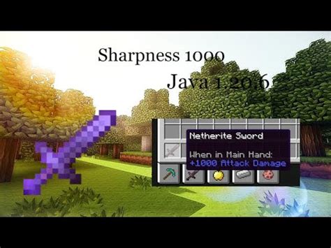 How To Get A SHARPNESS 1000 SWORD In Minecraft 1 20 1 YouTube