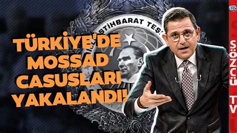 Mossad Casusları Sorguda Film Gibi Operasyon Fatih Portakal Anlattı