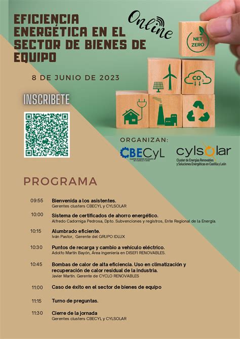 JORNADA EFICIENCIA ENERGÉTICA EN EL SECTOR DE BIENES DE EQUIPO CBECYL