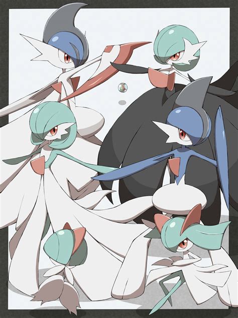 Gardevoir Kirlia Mega Gardevoir Gallade Ralts And 1 More Pokemon