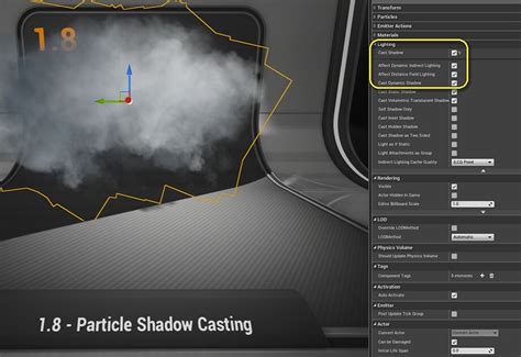 1 8 translucent particle shadow casting unreal engine 4 27 documentation