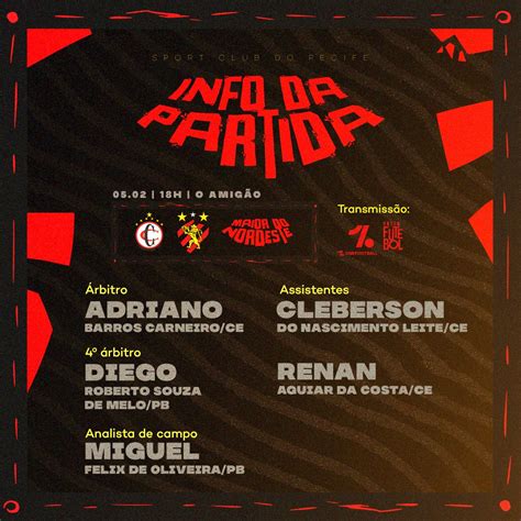 Sport Club Do Recife On Twitter Hoje Tem SPORT CLUB DO RECIFE