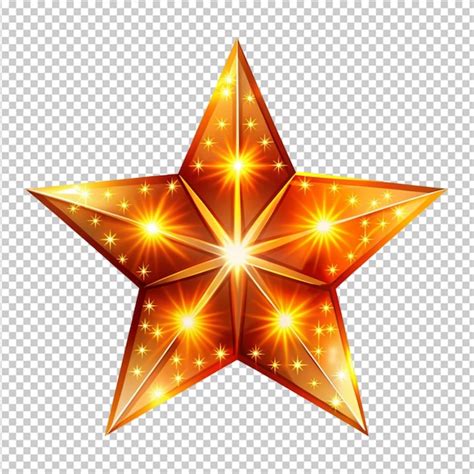 Bright Star Clipart Christmas Premium Ai Generated Psd
