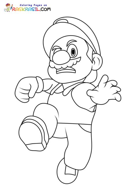 Dibujos de Super Mario Bros La película para Colorear
