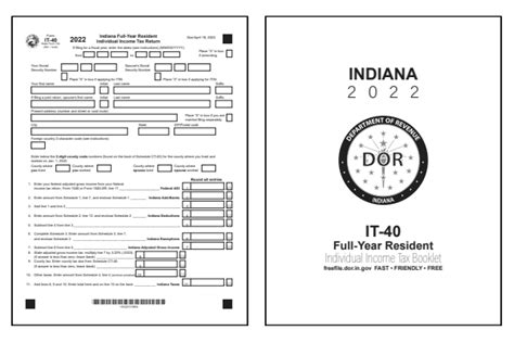 2023 Indiana Estimated Tax Form Printable Forms Free Online