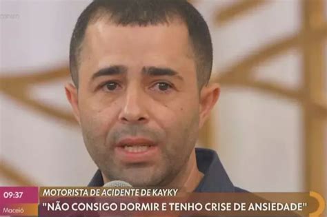 Motorista Que Atropelou Kayky Relembra Acidente E Se Emociona Ainda