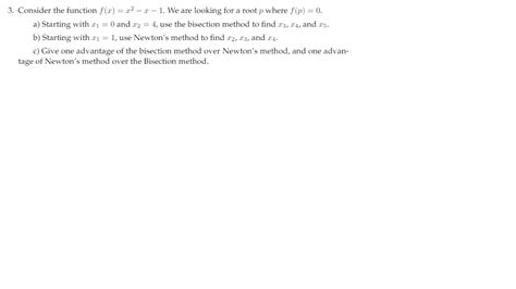 solved 2 for each of the following functions find the