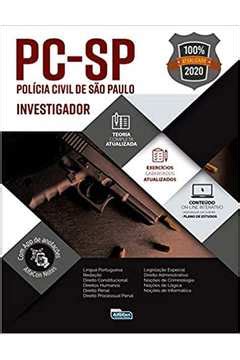 Livro Investigador De Polícia Civil De São Paulo Pc Sp Equipe