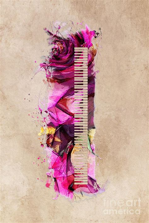 Keyboard Digital Art By Justyna Jaszke JBJart Fine Art America