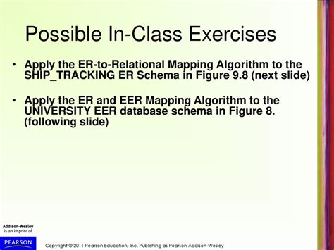 Relational Database Design By Er And Eer To Relational Mapping Ppt