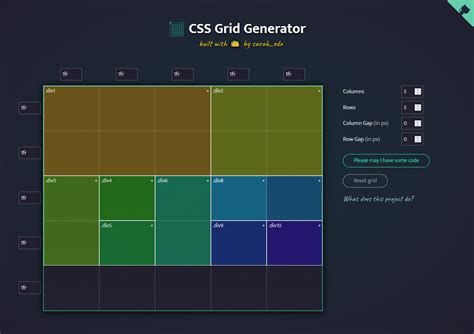 CSS Grid GeneratorCSSグリッドジェネレーター とは ウェブクマさん