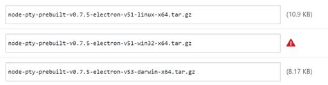 error when uploading to github release error from github validation failed · issue 221