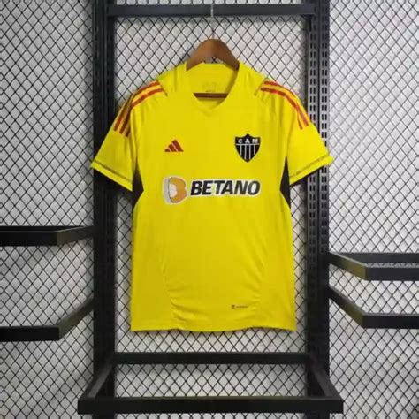 23 24 Goalkeeper Atlético Mineiro Soccer Jersey Yellow Soccer Jersey