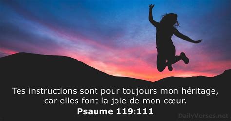 Octobre Verset Biblique Du Jour Psaume