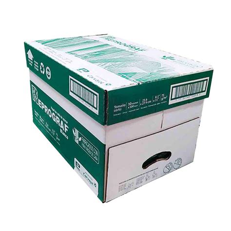 Caja De Resma Carta Ecologica Reprograf X Resmas Cod Off
