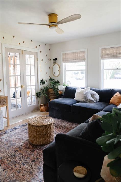 Living Room Decor Ideas Black Sofa Bryont Blog