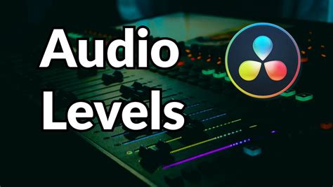 audio normalization in davinci resolve 17 youtube