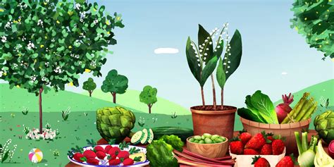 Les fruits et légumes de mai Yuka