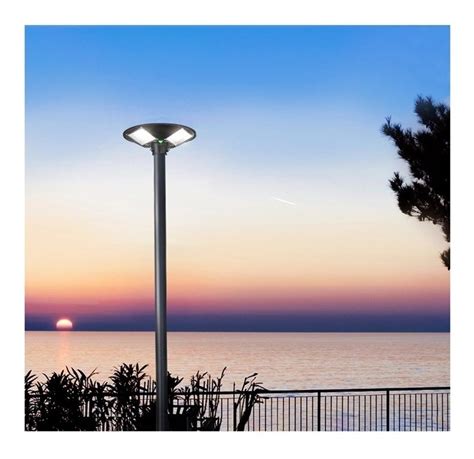 Lampara Solar Suburbana Led Alumbrado Publico Punta De Poste Meses