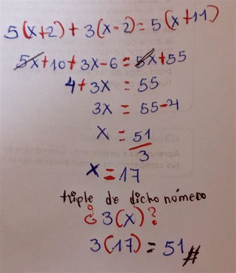 El Quintuple De Un Numero Aumentado En 2 Mas El Triple De Dicho Numero