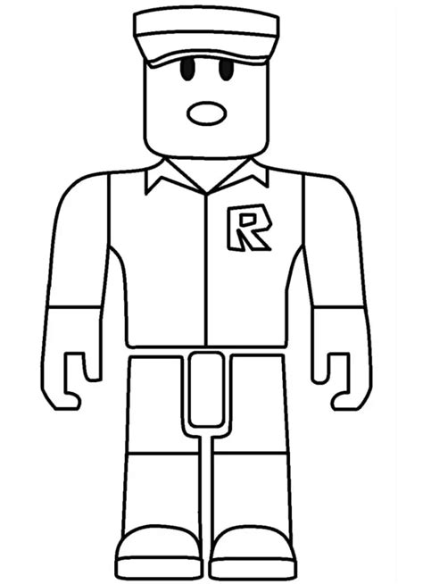 Roblox Coloring Page