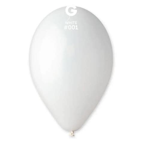Balony pastelowe biały 001 30 cm 100 szt Sklep Moje Party