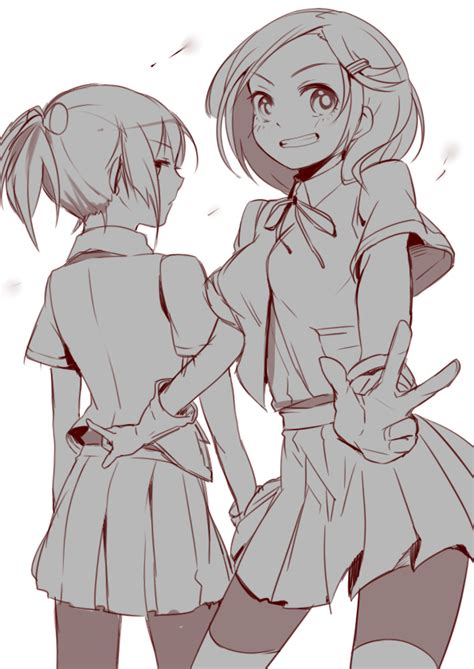Shiranui And Kuroshio Kantai Collection Drawn By Mataichi Mataro
