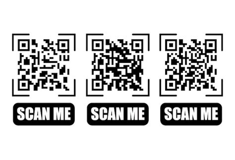 Qr Code Scan Icon Set Premium Ai Generated Vector