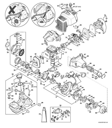 Exploring The Stihl FS40C Parts Diagram A Comprehensive Guide