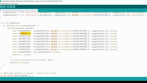 Home Automation Using Blynk Ir Remote Esp32 Iot Projects 2021 Artofit