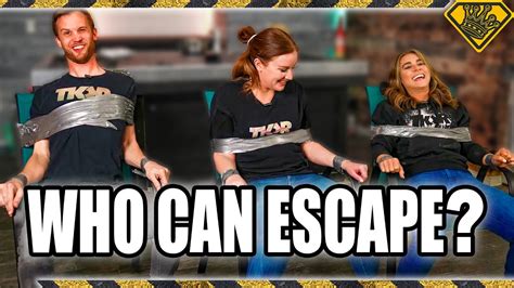 Taped Girls Help Each Other Escape Telegraph
