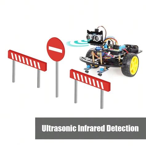 TSCINBUNY 2WD Smart Robot Car Kits For Arduino Programming Project