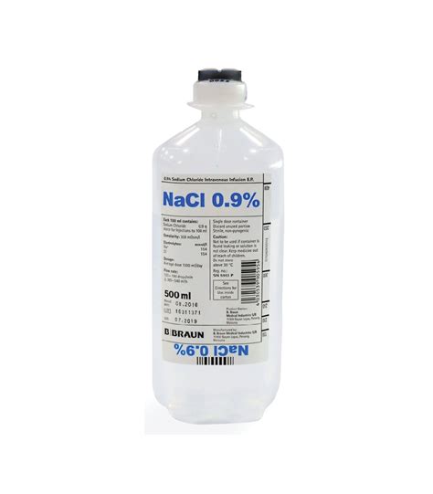 Buy B Braun Sodium Chloride Intravenous Infusion Bp Ml