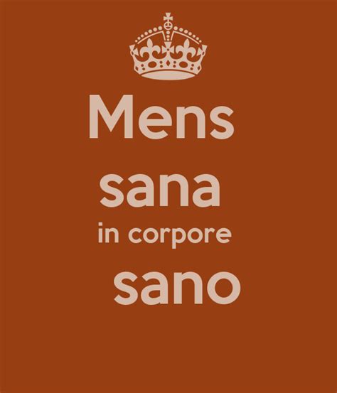 Mens Sana In Corpore Sano Poster Miksaloredan Keep Calm O Matic