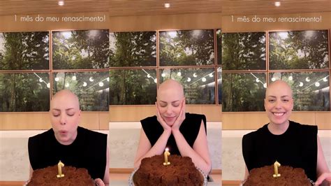 Fabiana Justus comemora aniversário de renascimento TV Famosos gshow