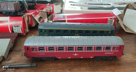 Lot Trains JOUEF modélisme ferroviaire locomotive jouet ancien old toy