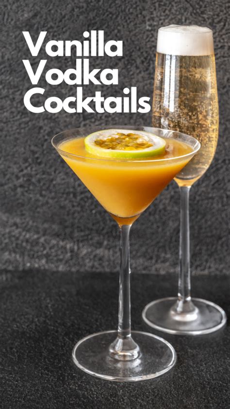 12 Best Vanilla Vodka Cocktails To Drink
