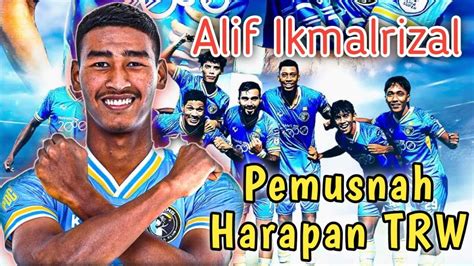 Alif Ikmalrizal Penyelamat Maruah Penang FC YouTube