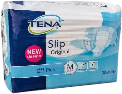 Tena Slip Original Plus Medium Weiss Blau 15 25 31 4024 30er