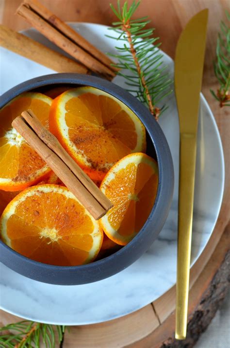 Salade d orange à la cannelle et au rhum Recette facile