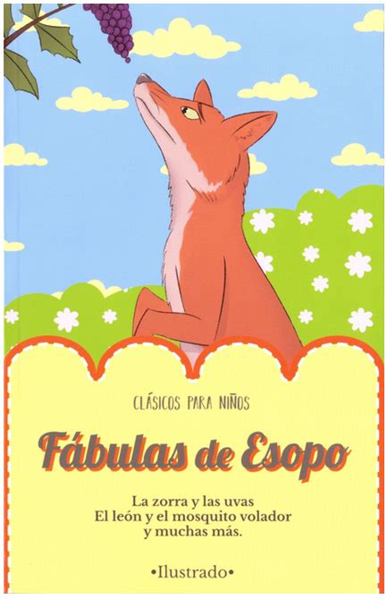 Fábulas de Esopo Clásicos para Niños Ilustrado Libro Nuevo